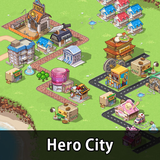 ArtStation - Hero City