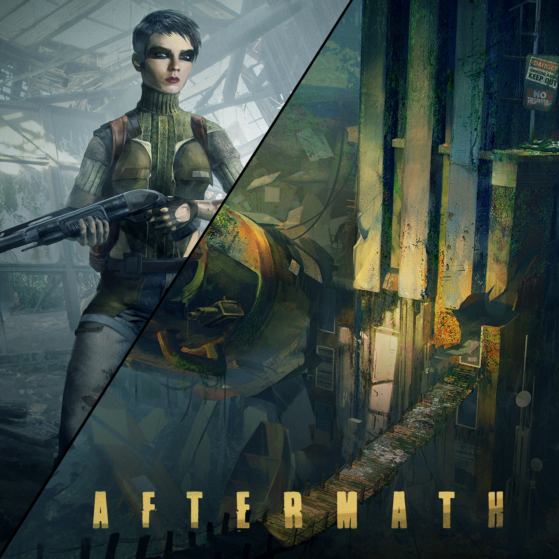 ArtStation - Aftermath. Days following the incident.