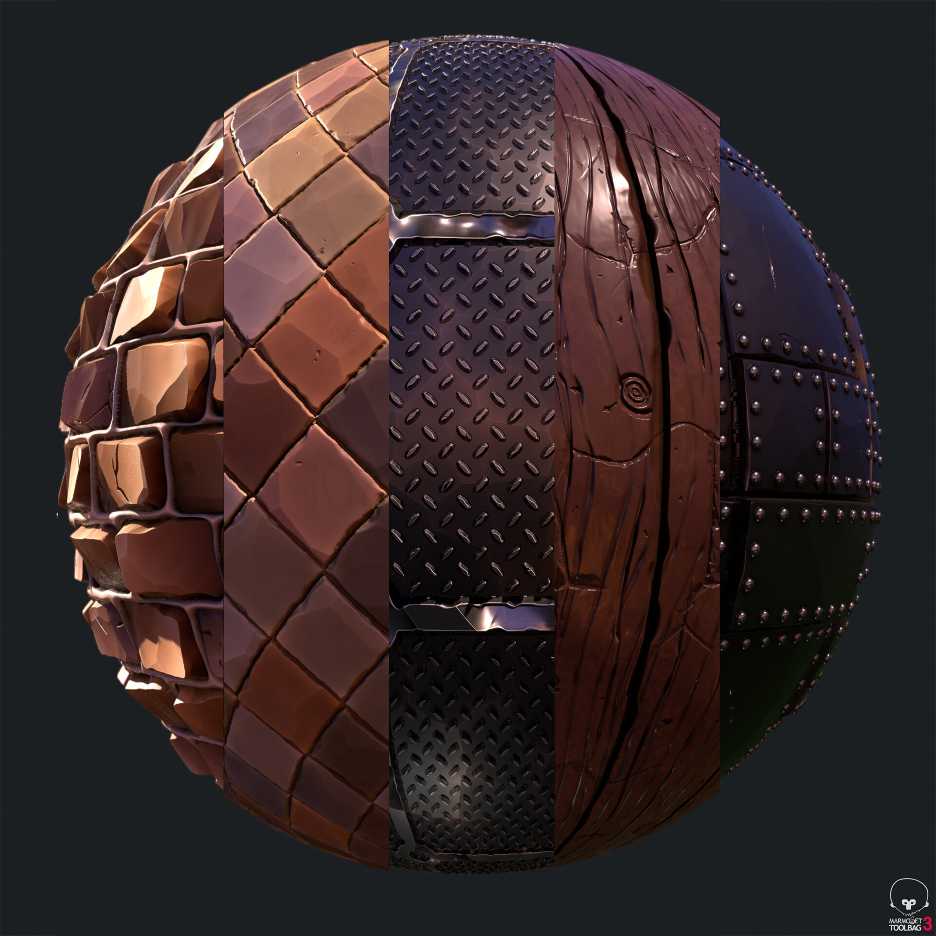 ArtStation - Various Stylized Materials