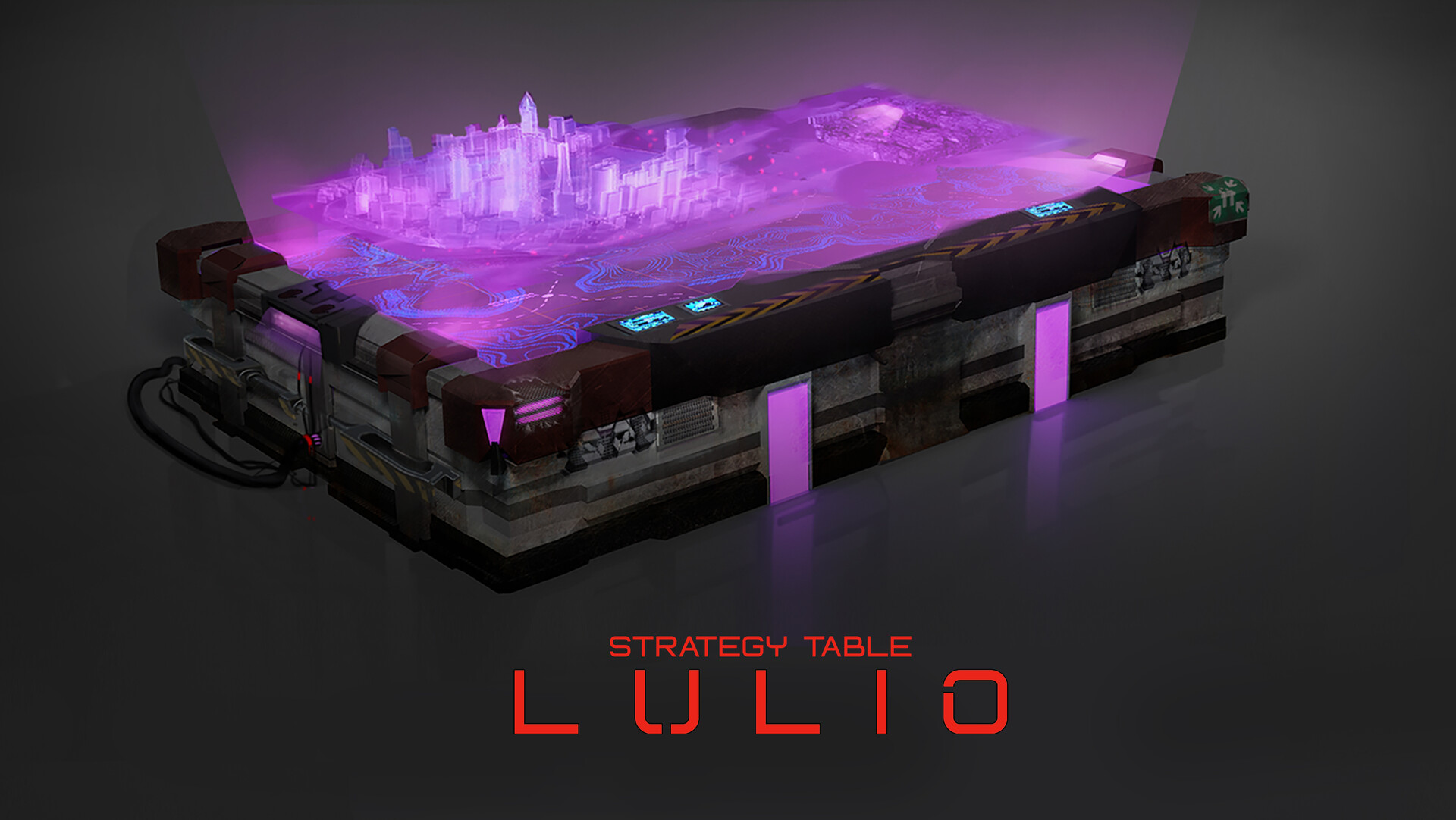 ArtStation - RED DEMON STRATEGY TABLE