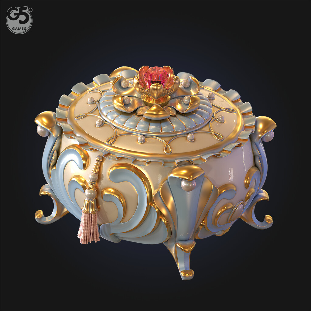 ArtStation - Bridal Casket