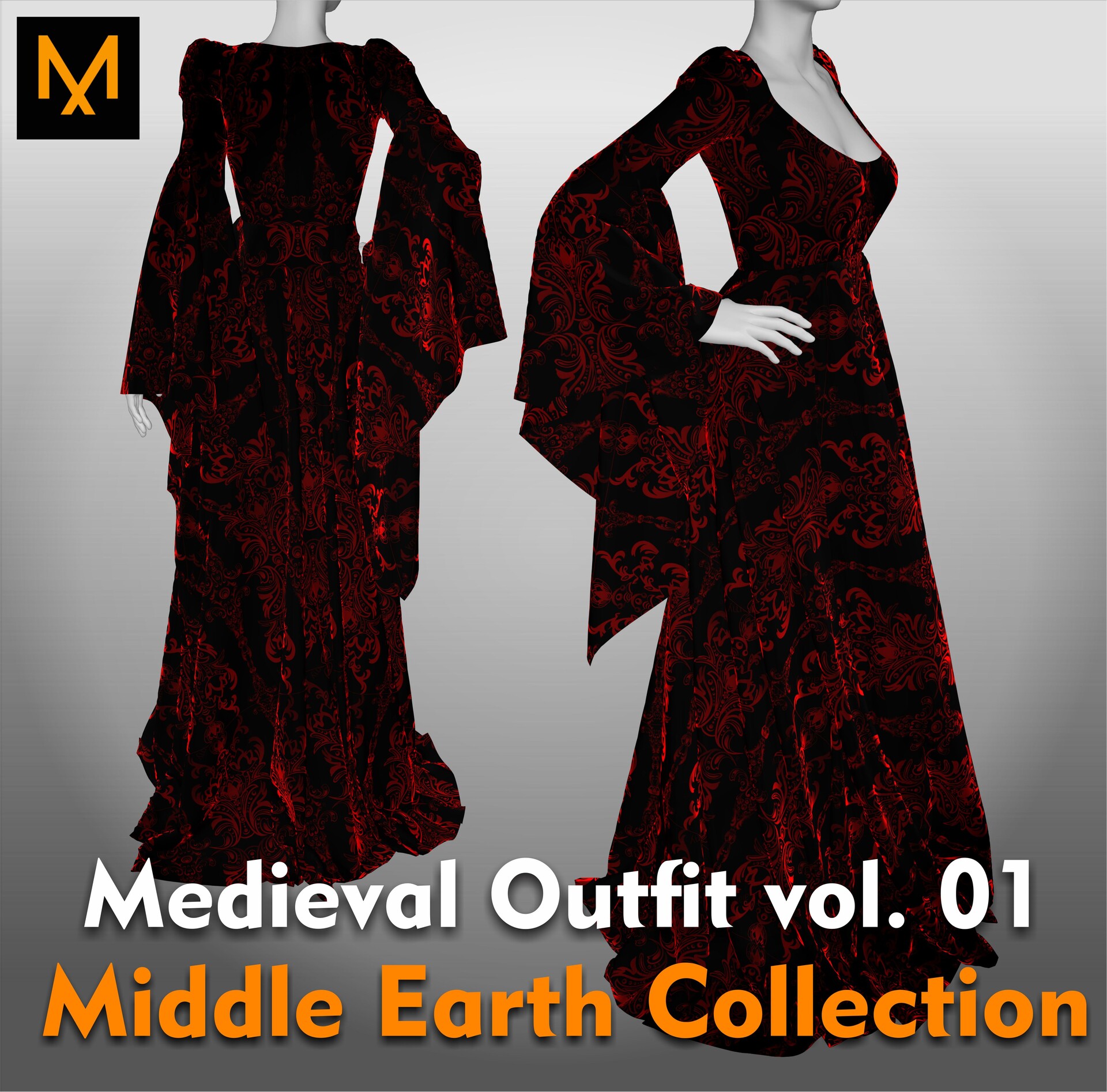 ArtStation - Medieval Outfit vol.01 - Middle Earth Collection