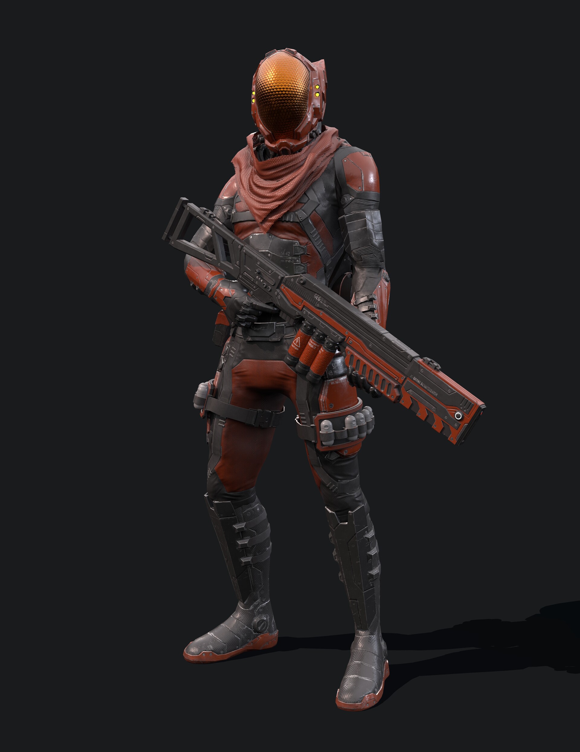 ArtStation - Animated Sci-fi Character | Galactic Explorer