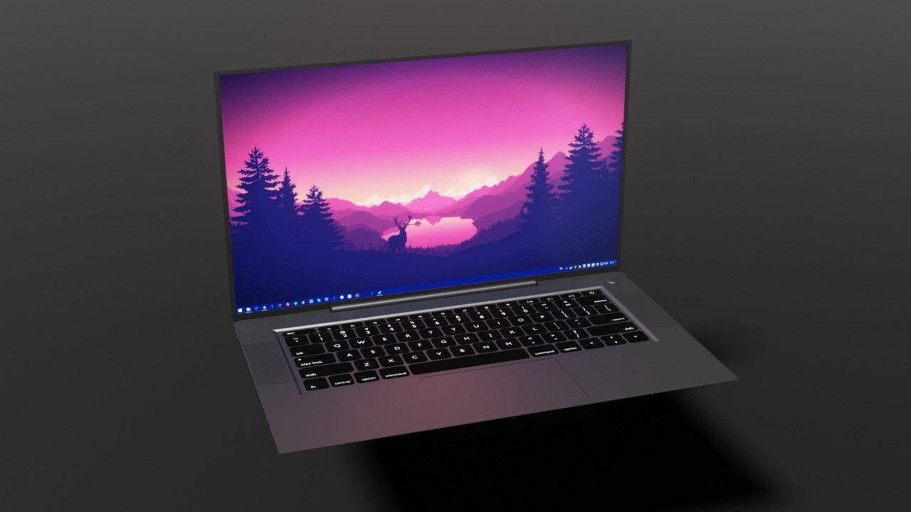 ArtStation - Laptop promotional product Animation