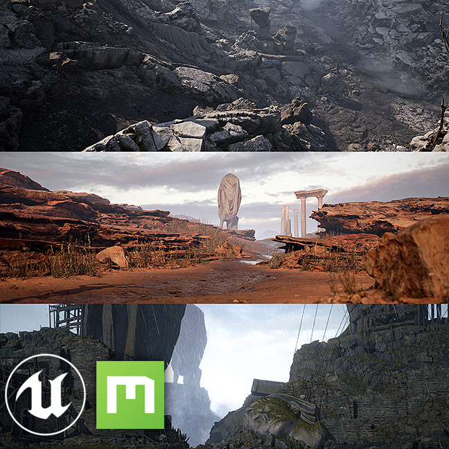 ArtStation - Megascans Sketchbook [UE4]