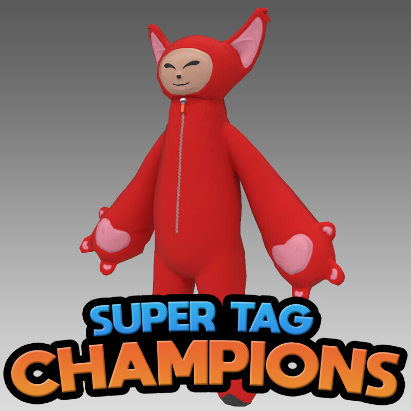 ArtStation - SUPER TAG CHAMPIONS character (modeling + texturing ...