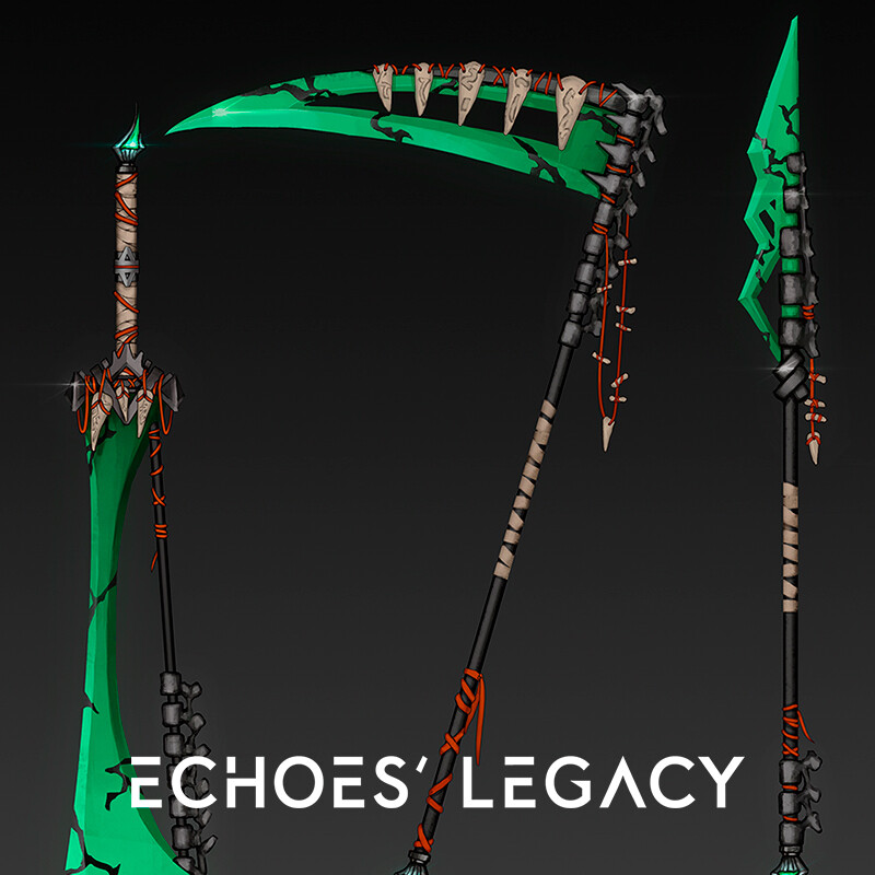 ArtStation - Swamp Tribe Weapon Set