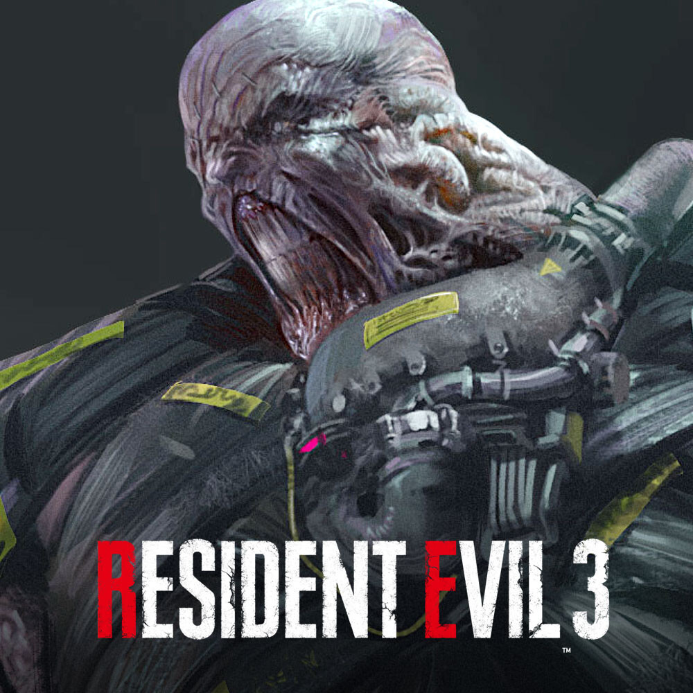 ArtStation - Resident Evil 3- Nemesis-fan art