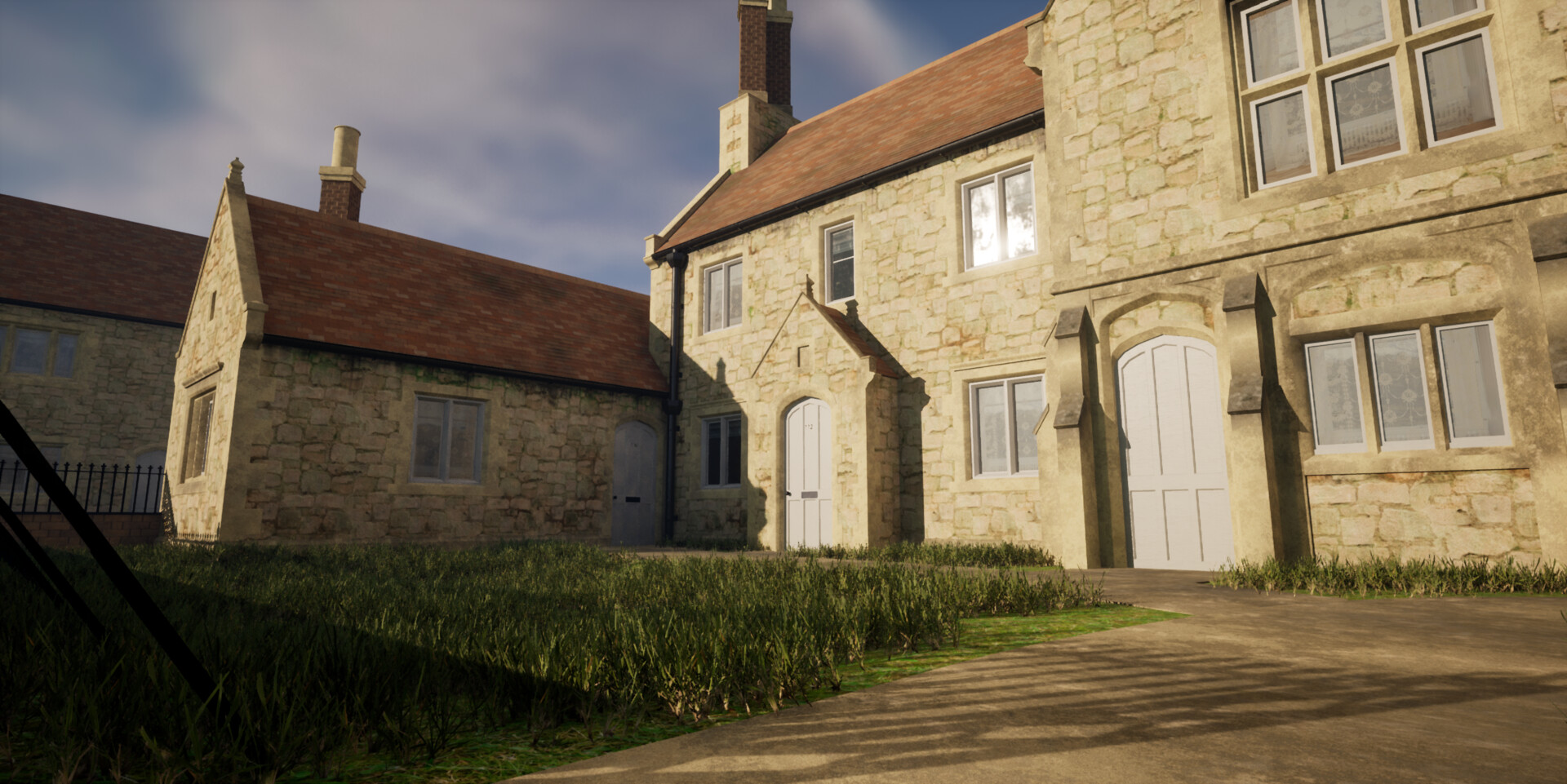 ArtStation - 18th Century English House modular kit
