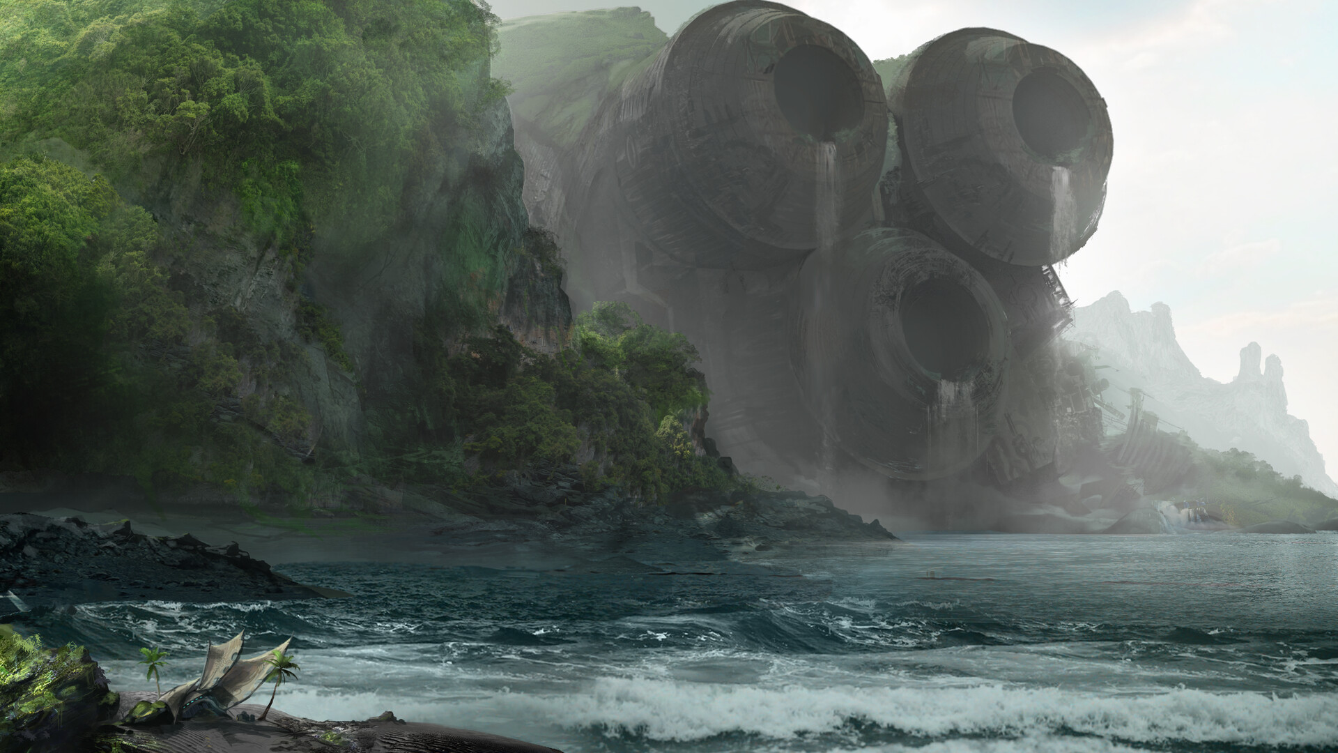 ArtStation - The Weeping Falls