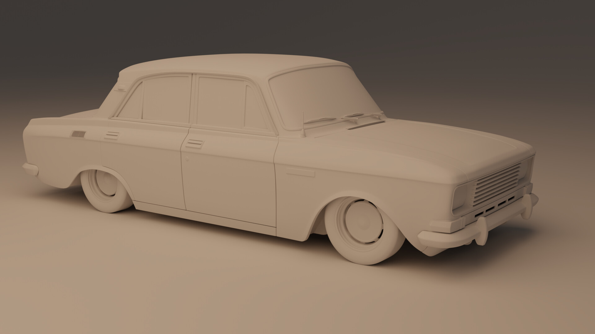 ArtStation - Moskvich-2140