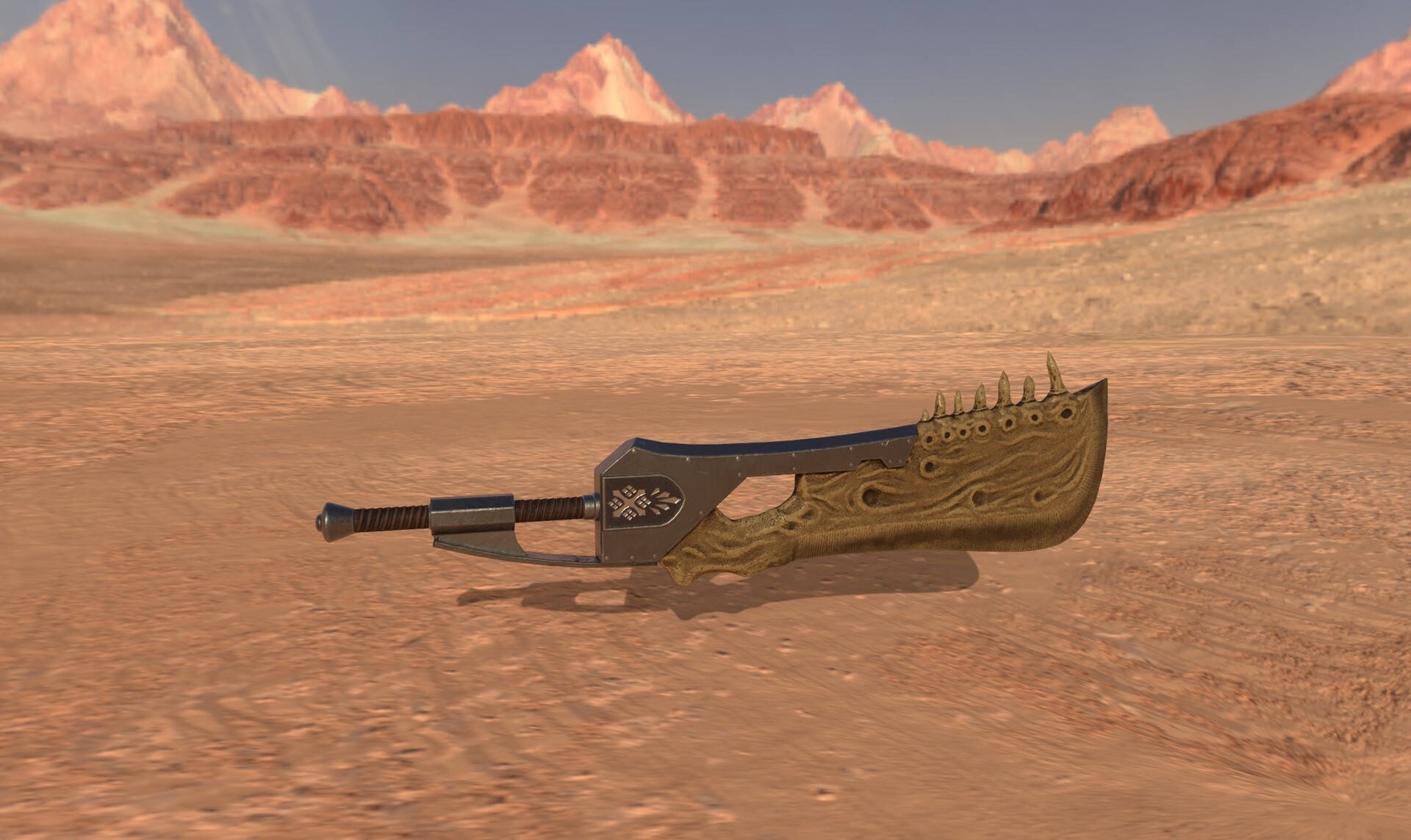 ArtStation - MHW Bone Greatsword