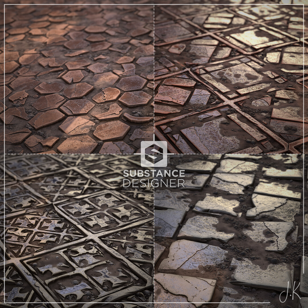 ArtStation - Substance Ground/Tile Materials