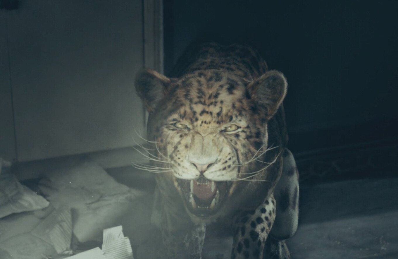 ArtStation - Leopard Muscle Rigging