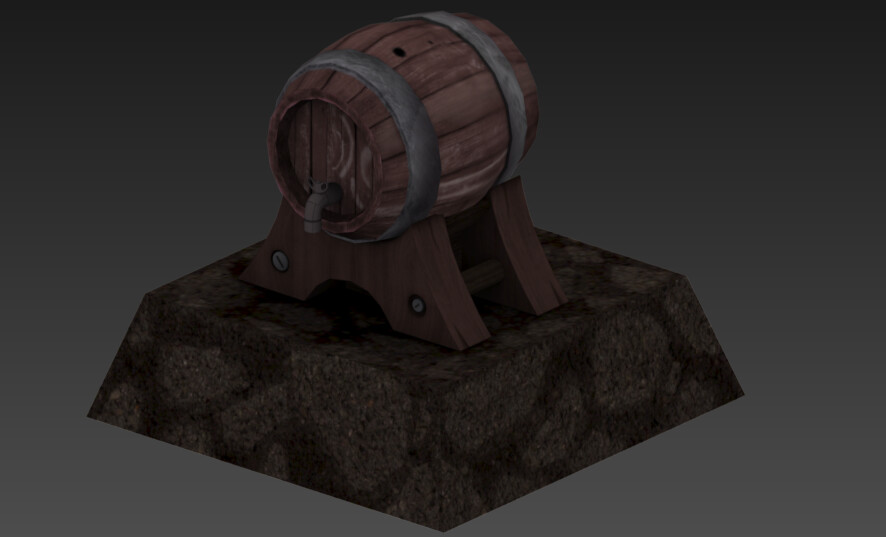 ArtStation - Dungeon Barrel