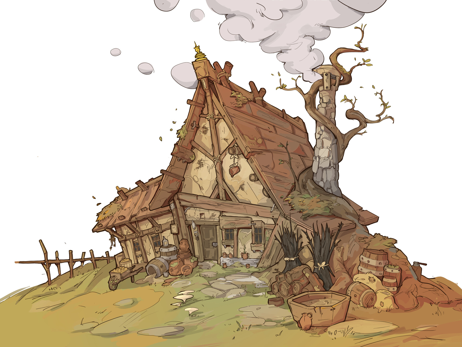 ArtStation - Witches house