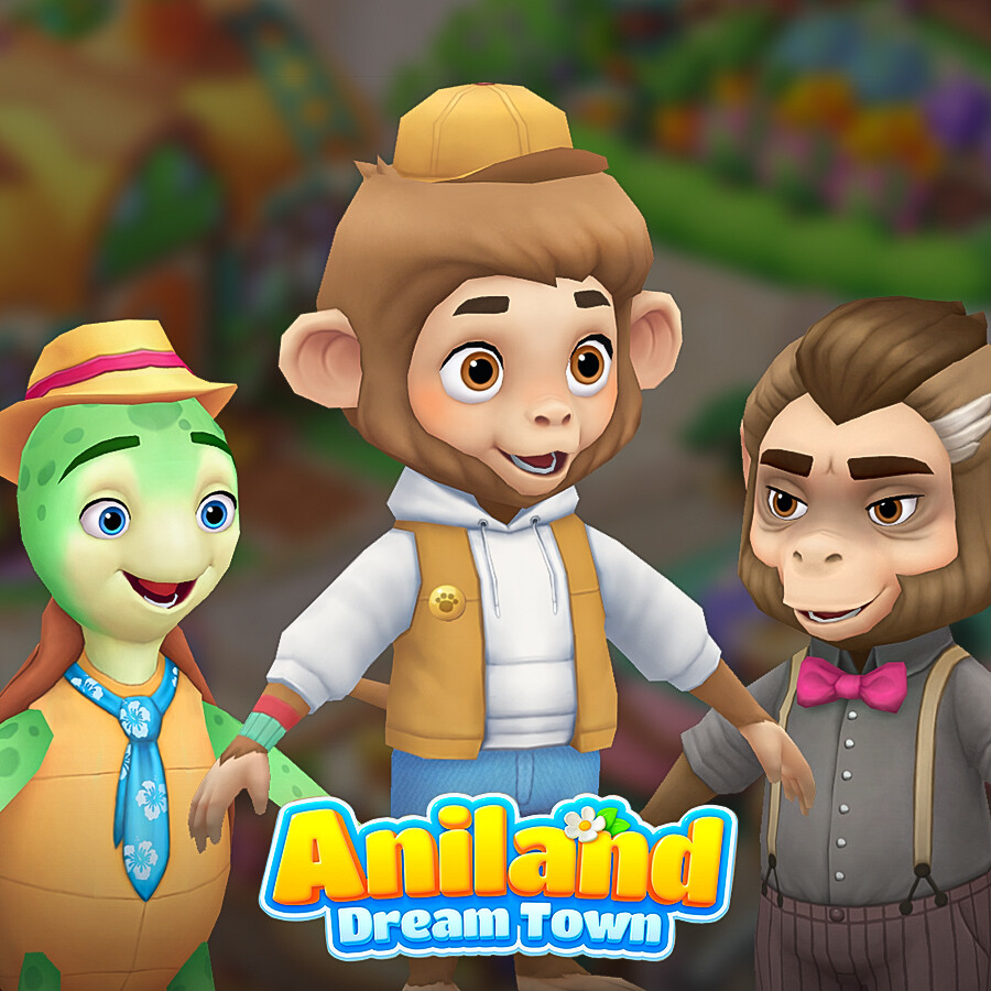 ArtStation - Characters for "Aniland" part 2