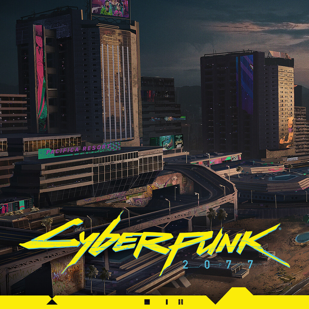 ArtStation - CYBERPUNK 2077 - Pacifica