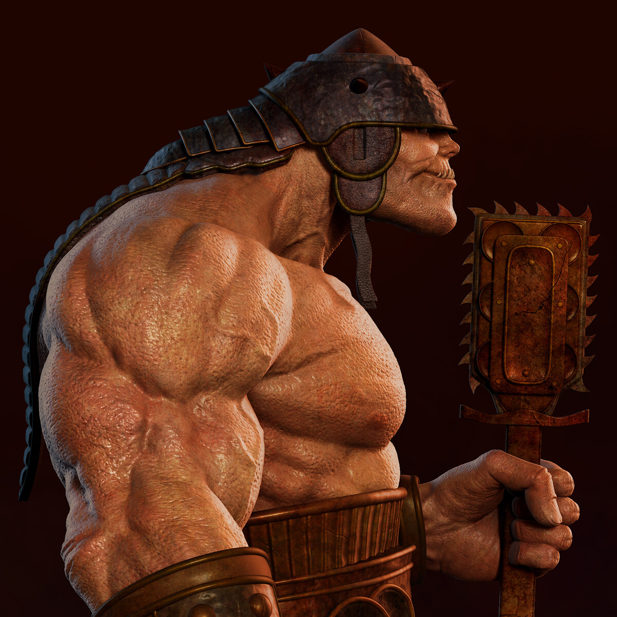 ArtStation - Brom's Teutonic - Creature Sculpt