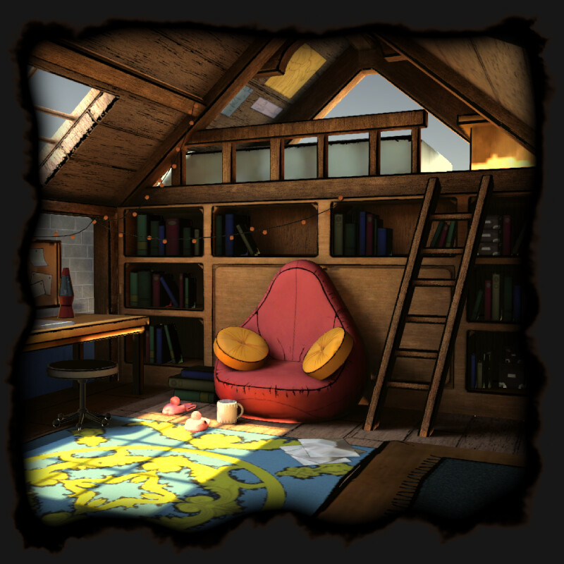 Hunter Haag - "A Cat Story" Concept Modeling