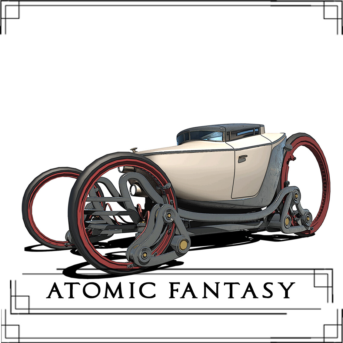 ArtStation - Atomic fantasy - Vehicle sketches - part 1