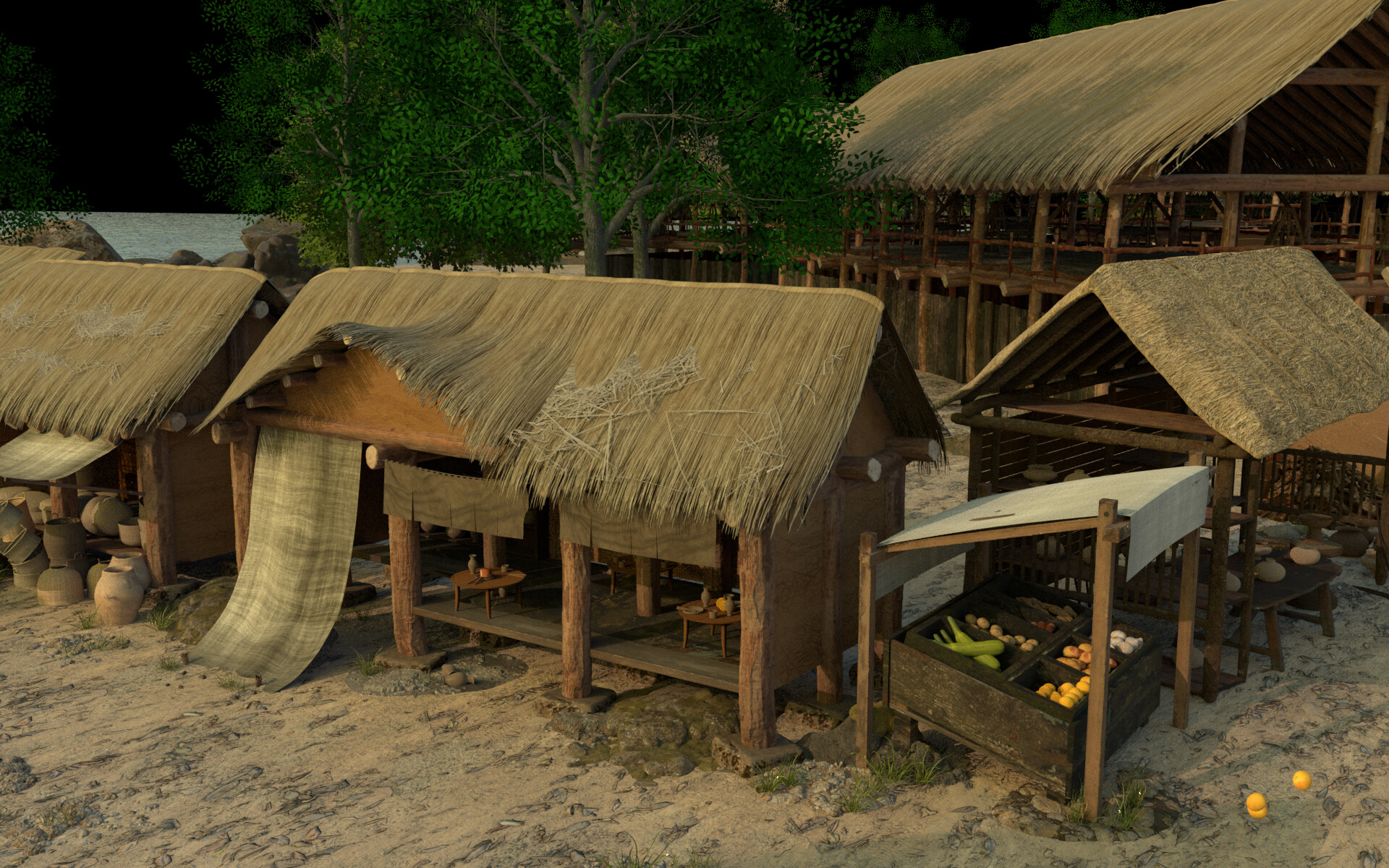 ArtStation - straw house