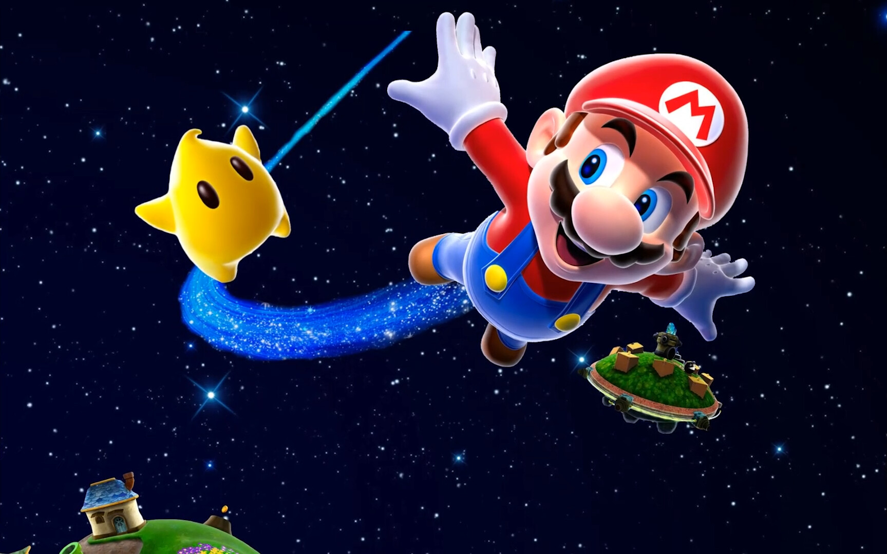 ArtStation - Mario Galaxy Parallax