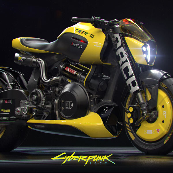 ArtStation - ARCH Nazaré Original Concept - Cyberpunk 2077