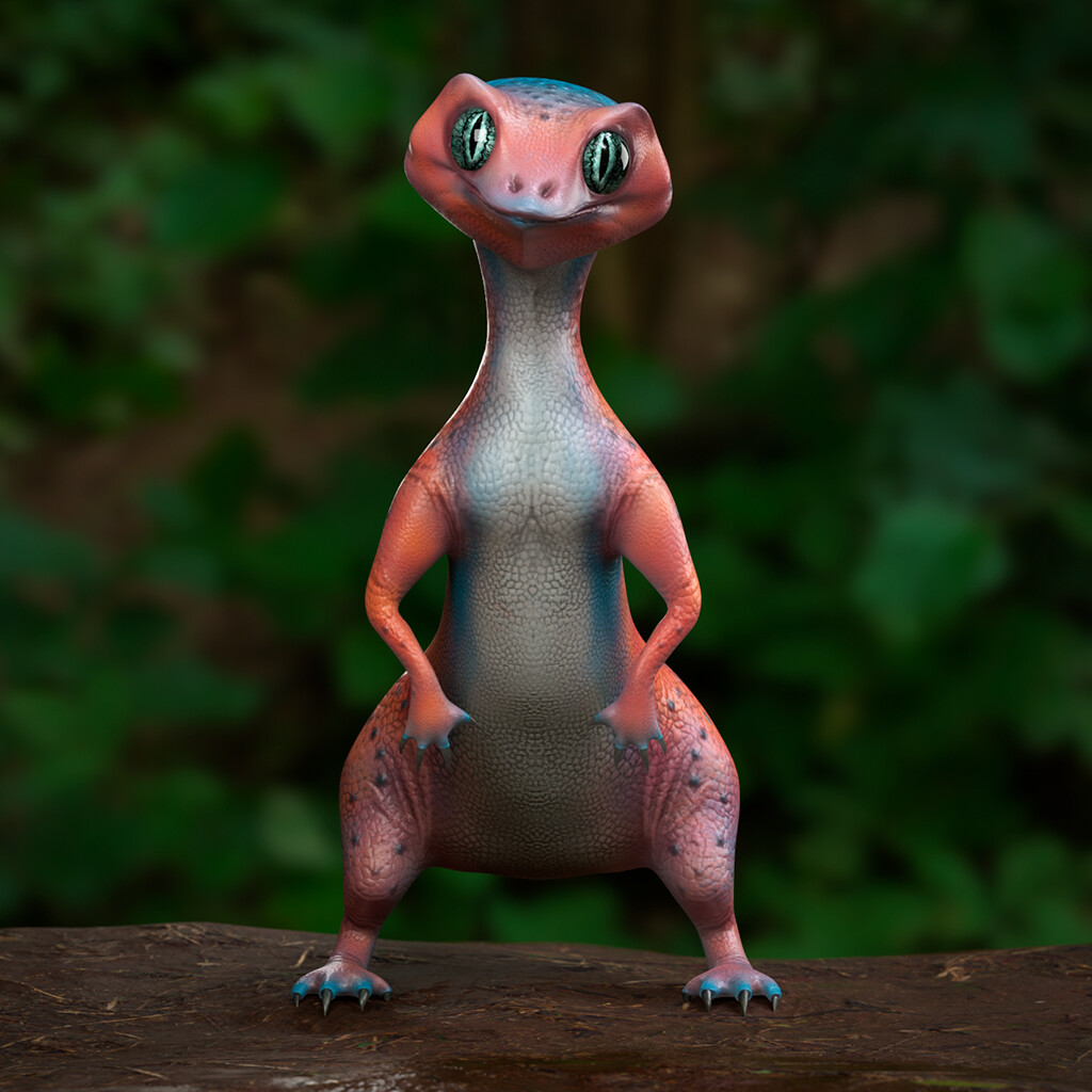 ArtStation - Alien lizard