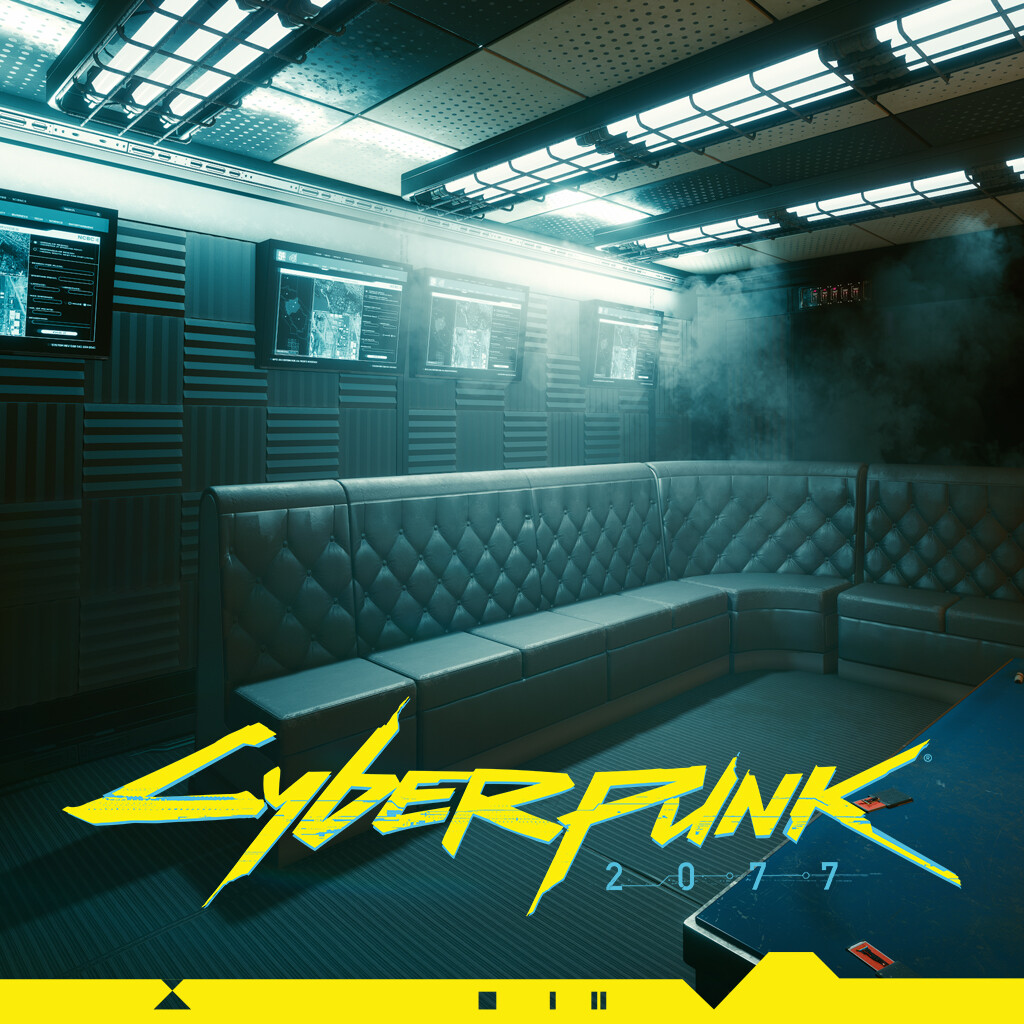ArtStation - Cyberpunk 2077 Soundproof capsule