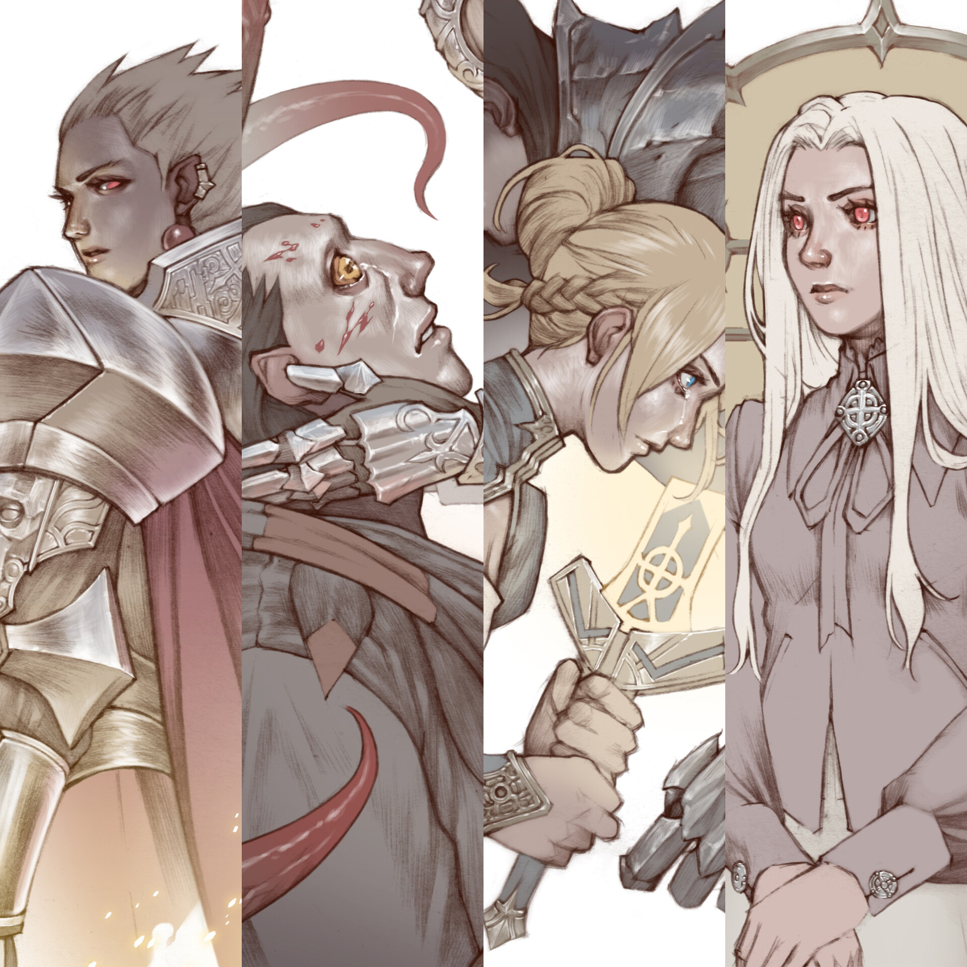 ArtStation - Fate sketches