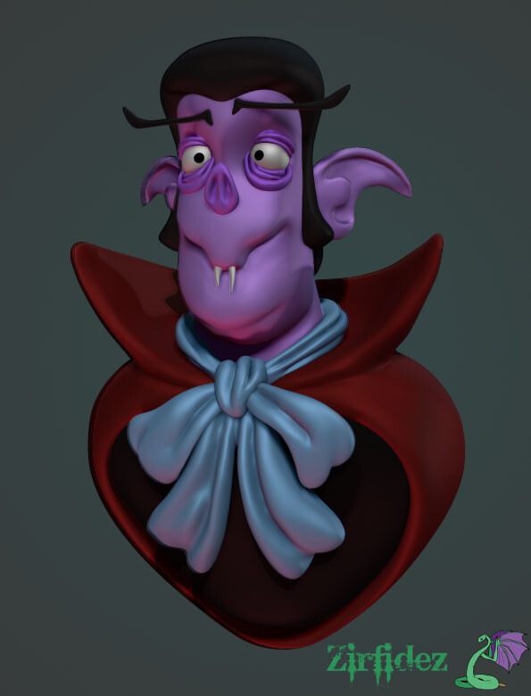 ArtStation - Vampire Cartoon