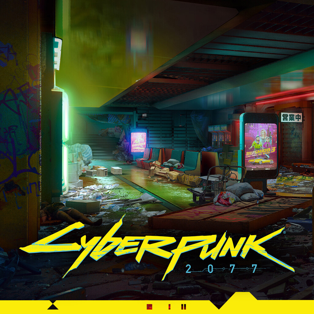 ArtStation - Cyberpunk 2077 |Underpass in Heywood