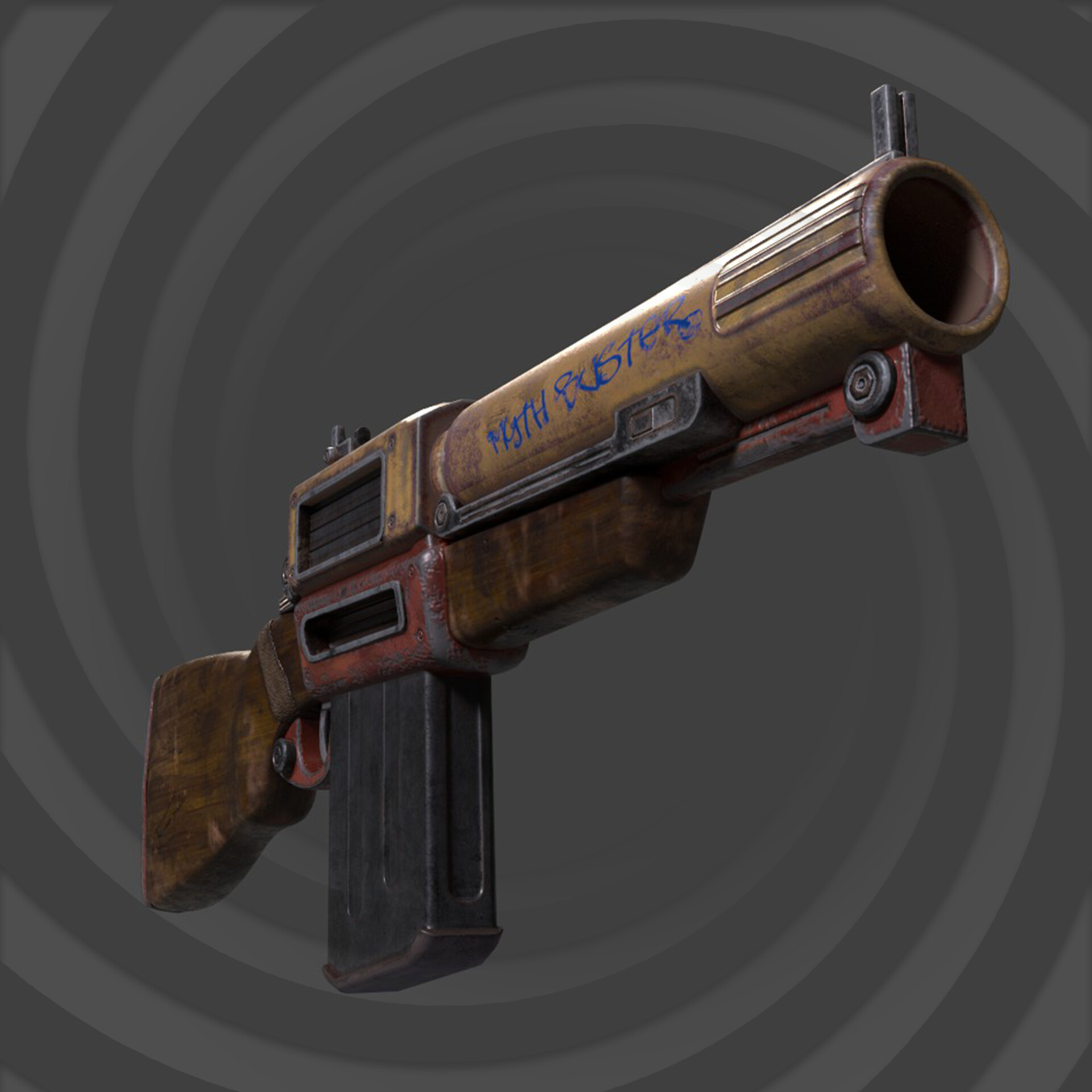 ArtStation - Myth Buster Gun 6 Hrs.