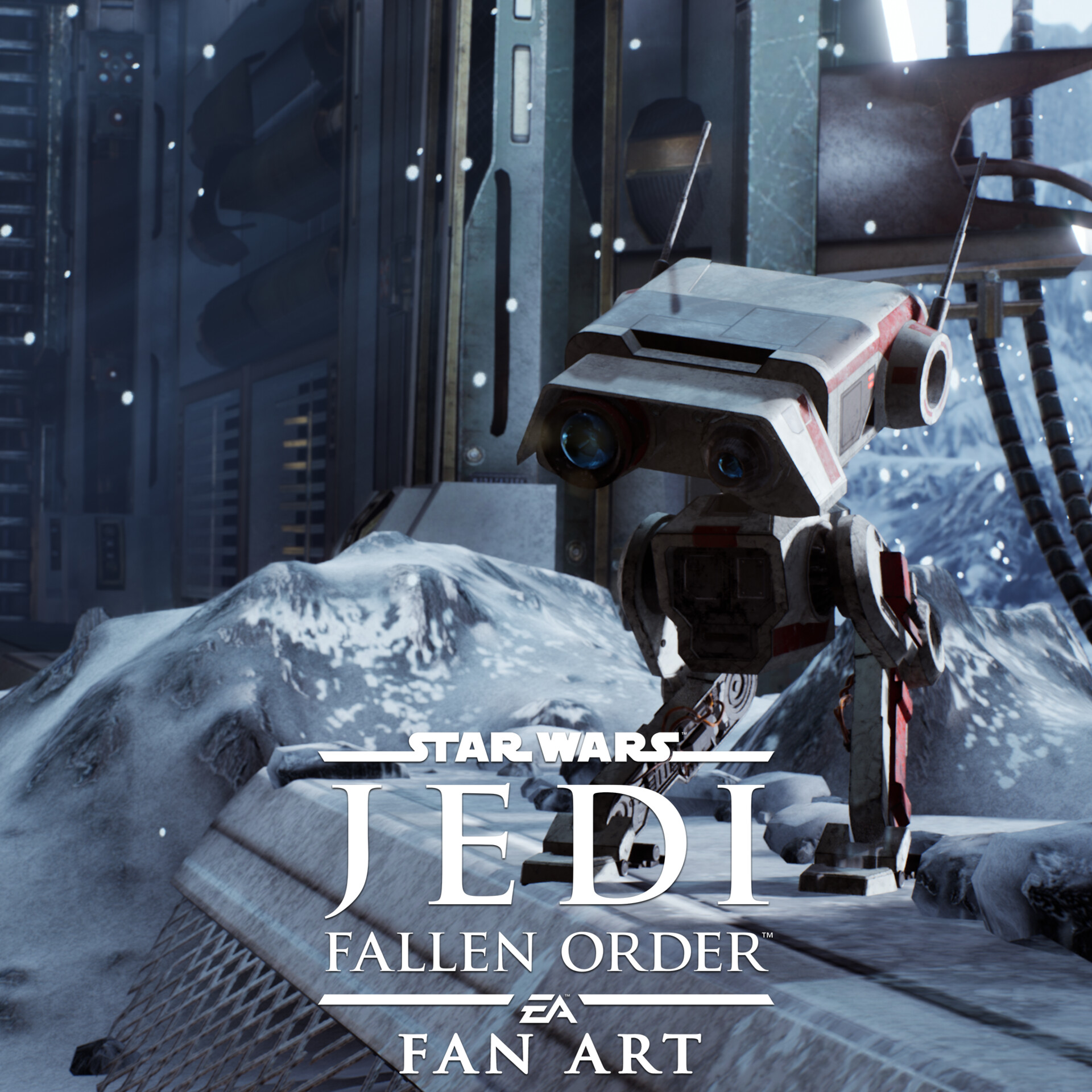 ArtStation - BD-1 - Jedi Fallen Order Fan Art