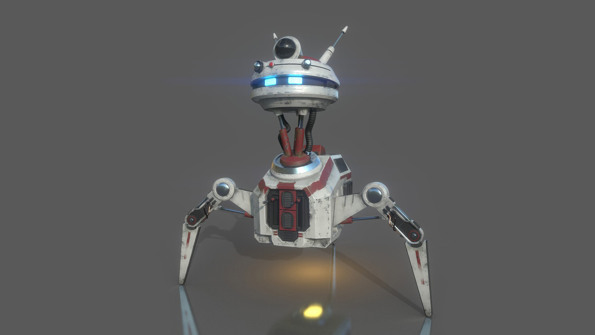 ArtStation - Small Three Legged Robot