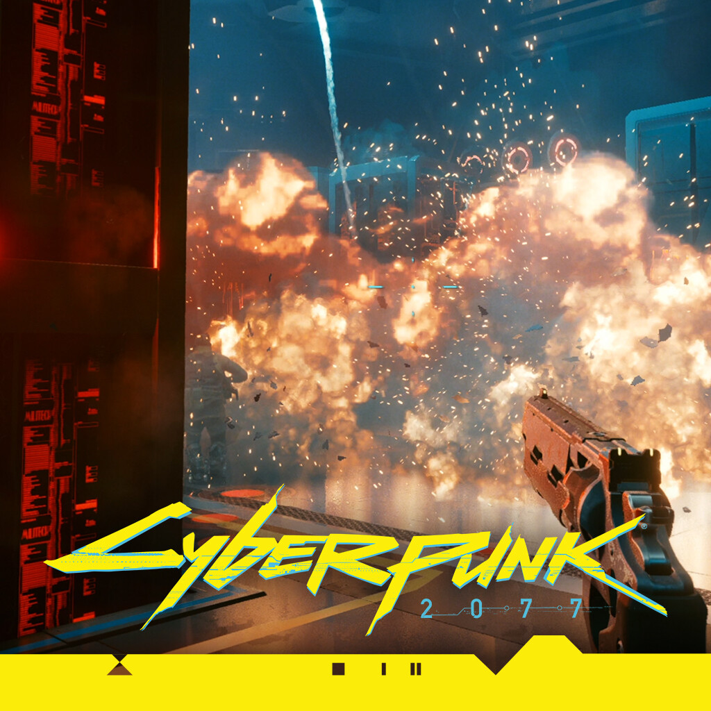 ArtStation - Cyberpunk 2077 Rockets explosions