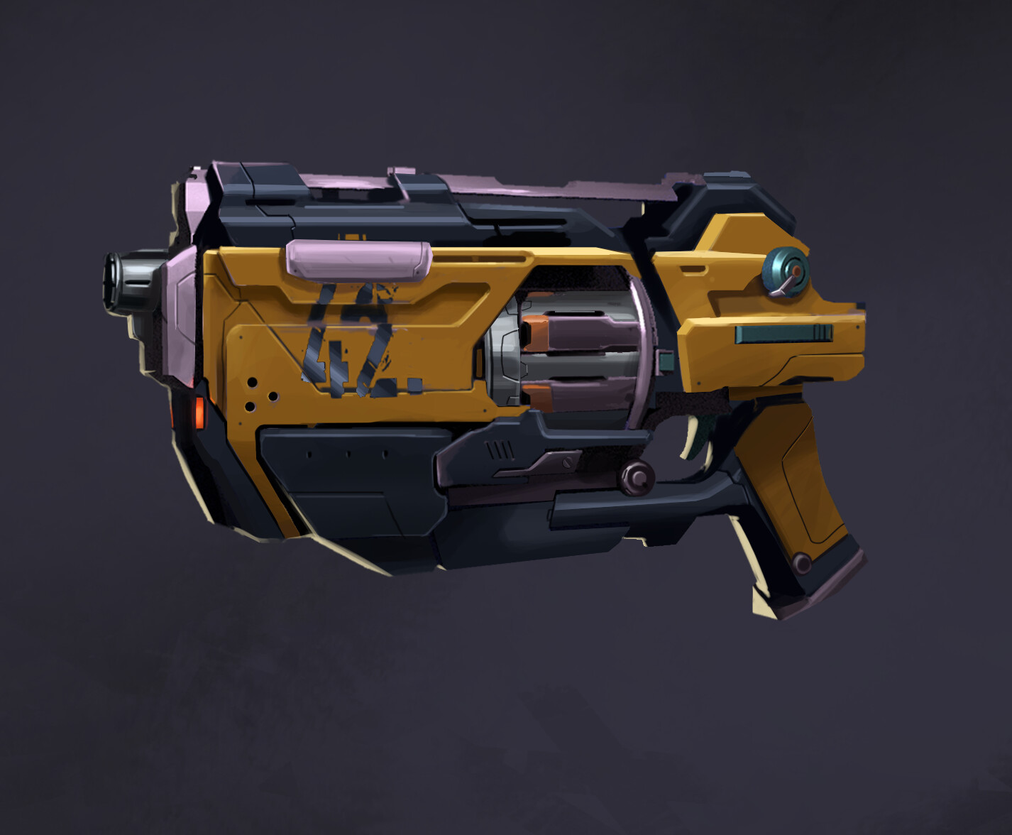 ArtStation - Side-Arm Pistol