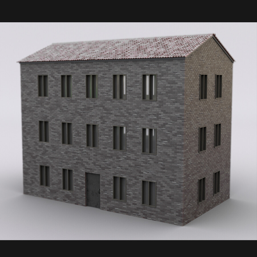 ArtStation - Procedural Building (Houdini)