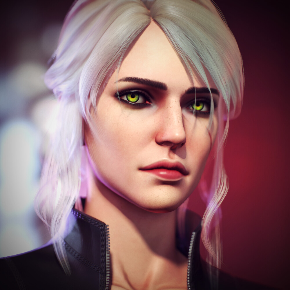 ArtStation - Ciri Cyberpunk 2077