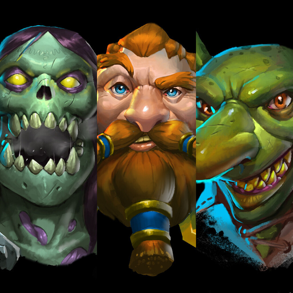 ArtStation - World of Warcraft - Heads