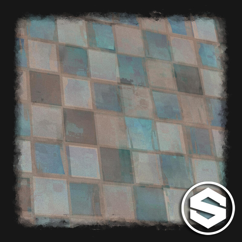 ArtStation - Stylized Ceramic Tiles