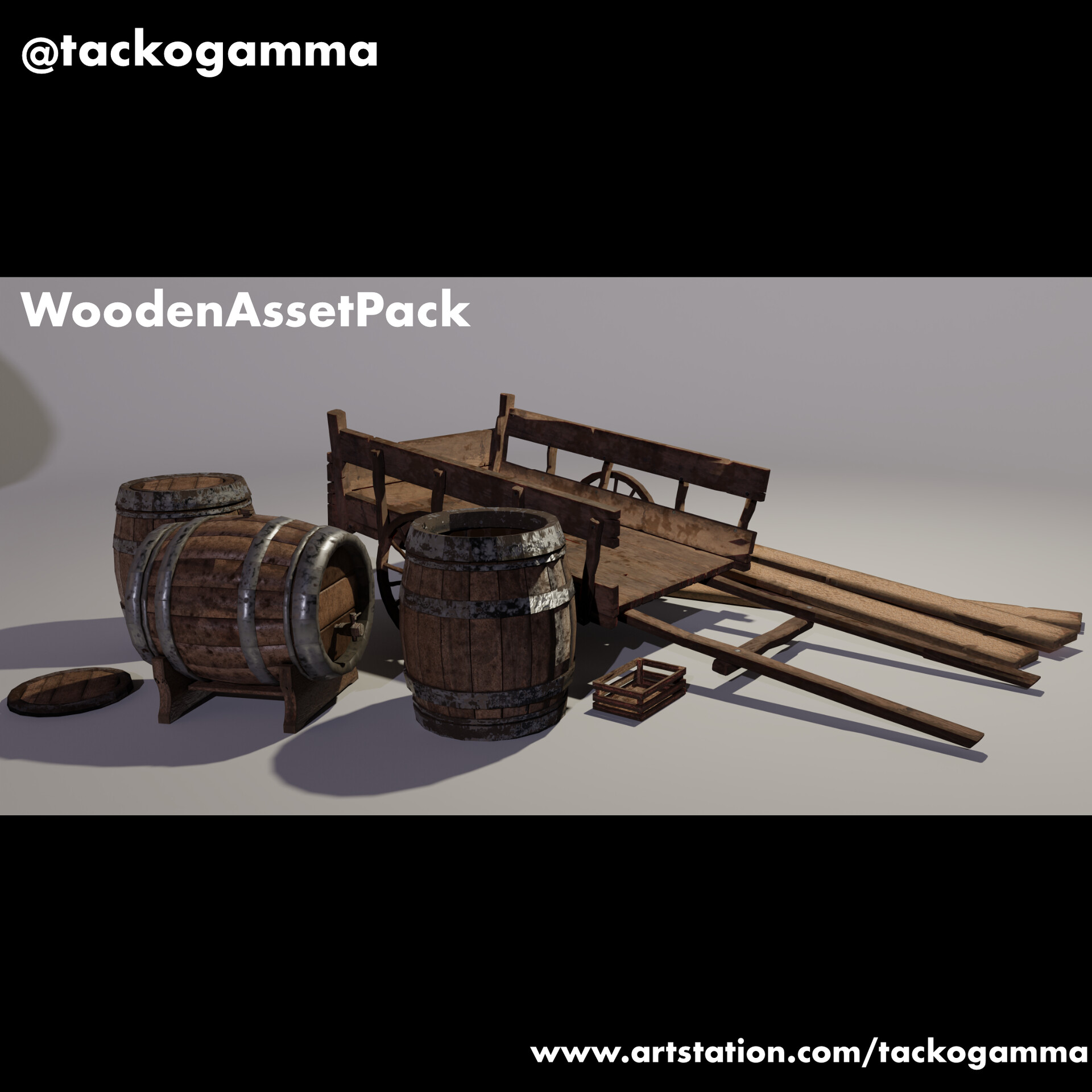 ArtStation - Fantasy RPG Style Props