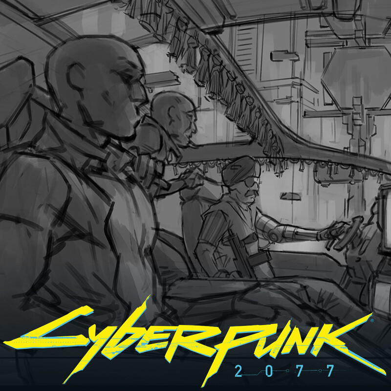 ArtStation - MISC Key Art- Cyberpunk 2077