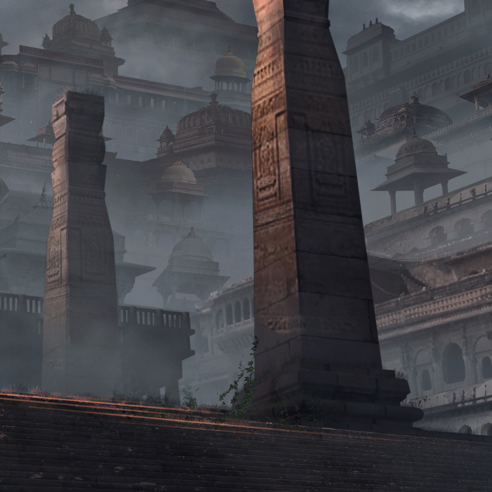 ArtStation - Ancient Indian Gate