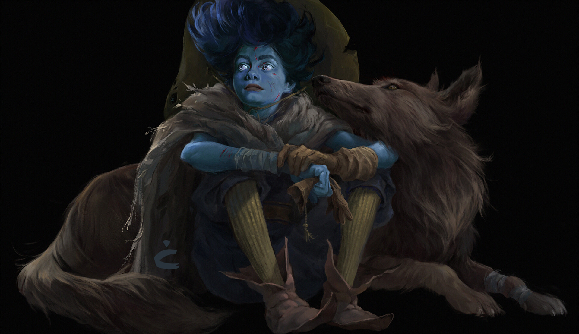 ArtStation - Legend of The Blue Shepherd