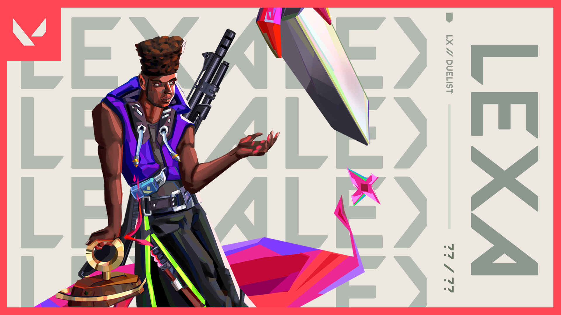 ArtStation - Valorant: Lexa (Character Concept/Personal Project)