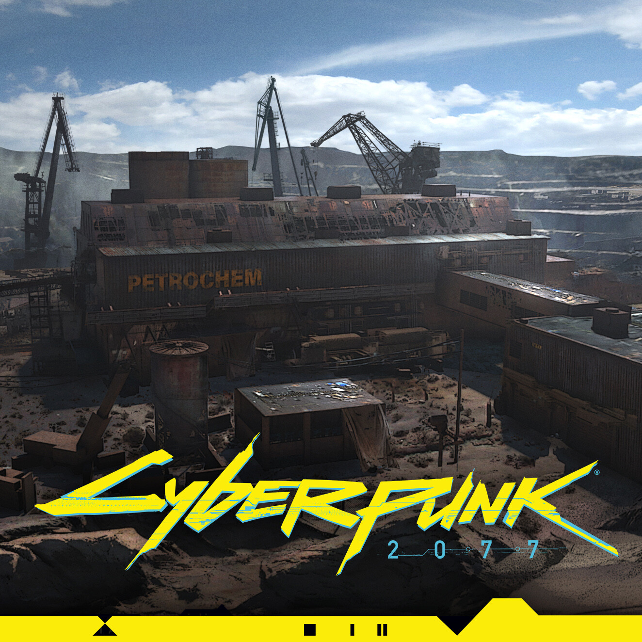 ArtStation - Cyberpunk 2077 | Raffen shiv factory