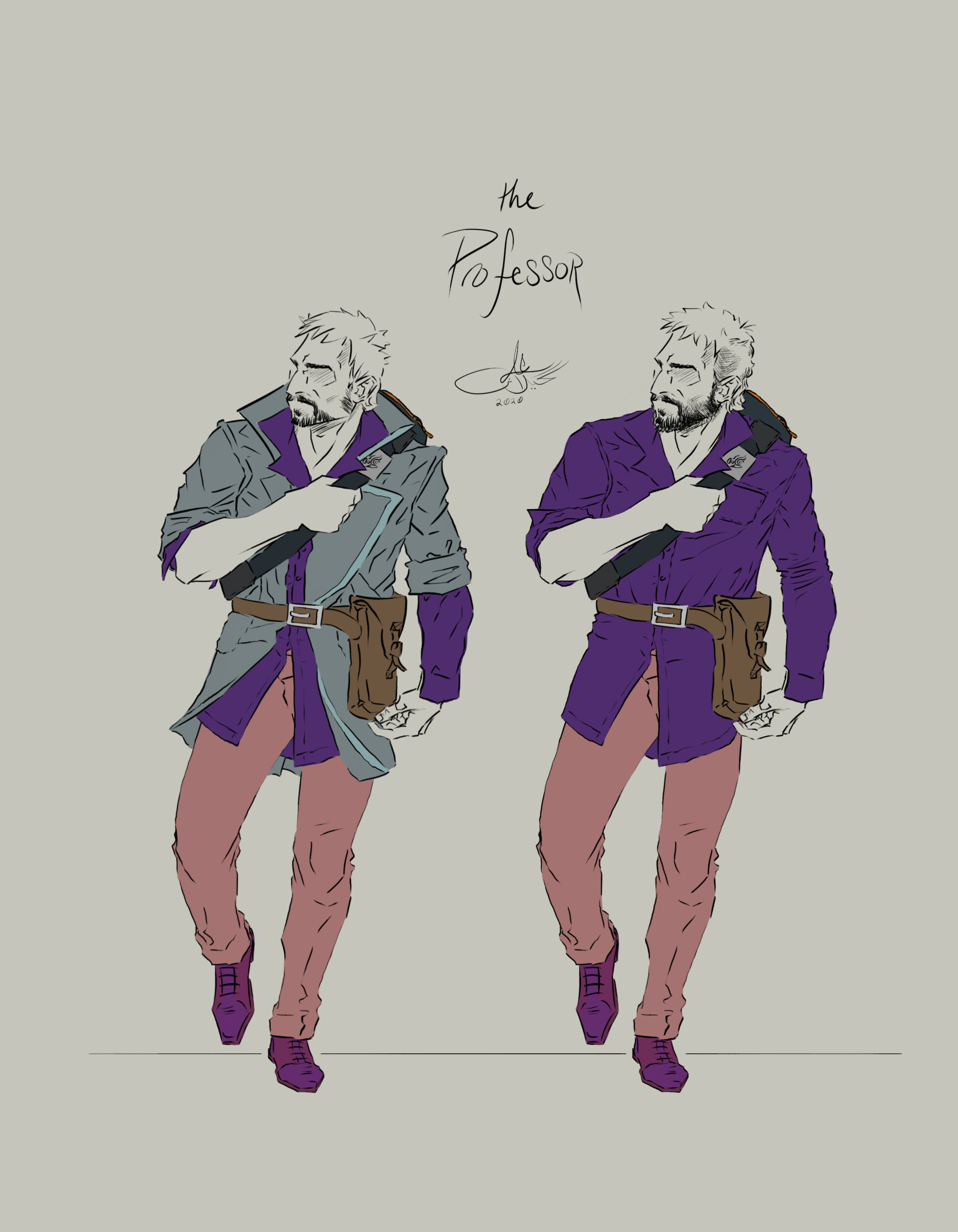 ArtStation - the Professor