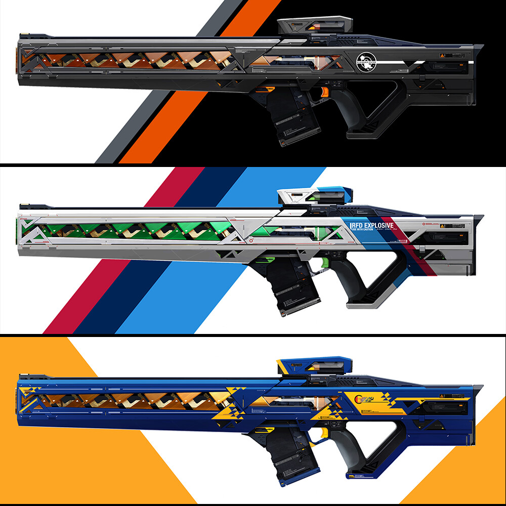 ArtStation - Gun design exercises